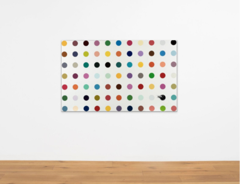 A Banksy x Damien Hirst collaborative work arrives at MOCO Museum ...
