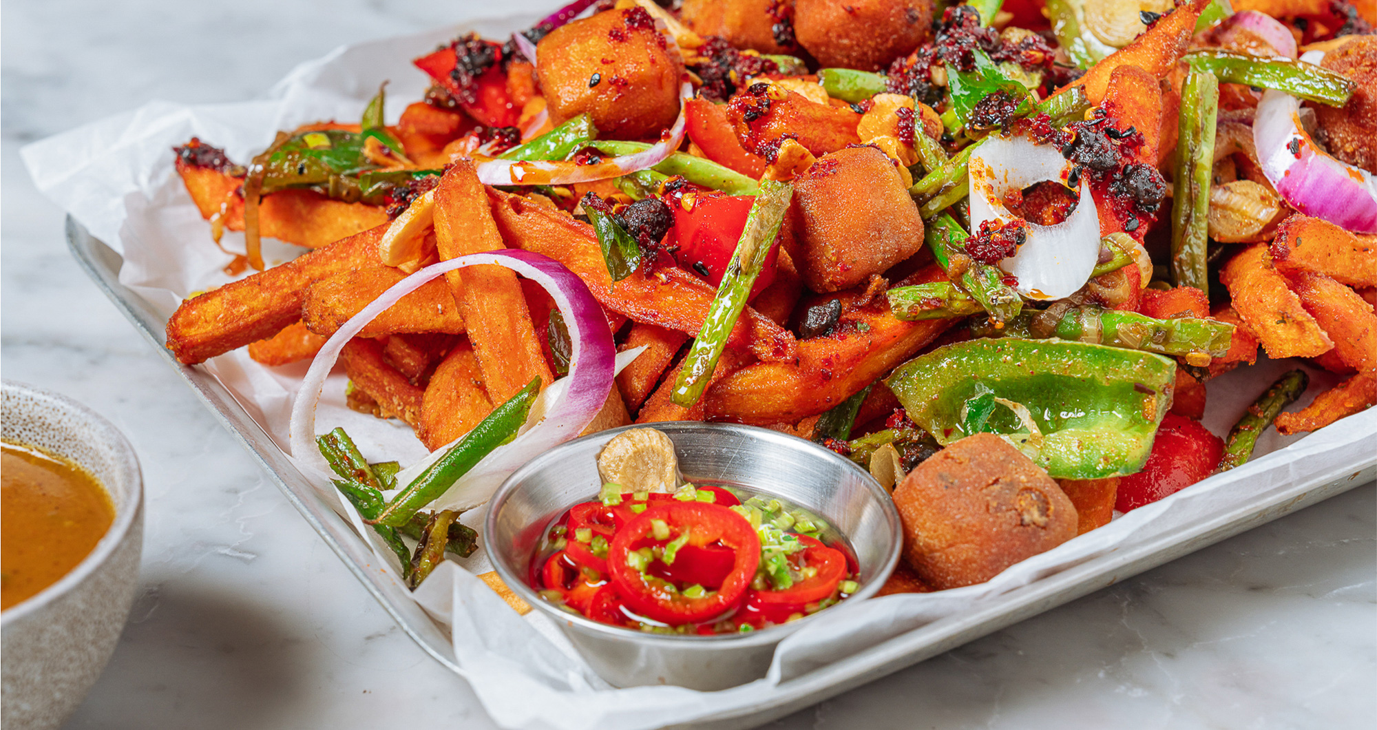 Robin Gill and Strong Roots pop-up with unlimited spice bags for St ...