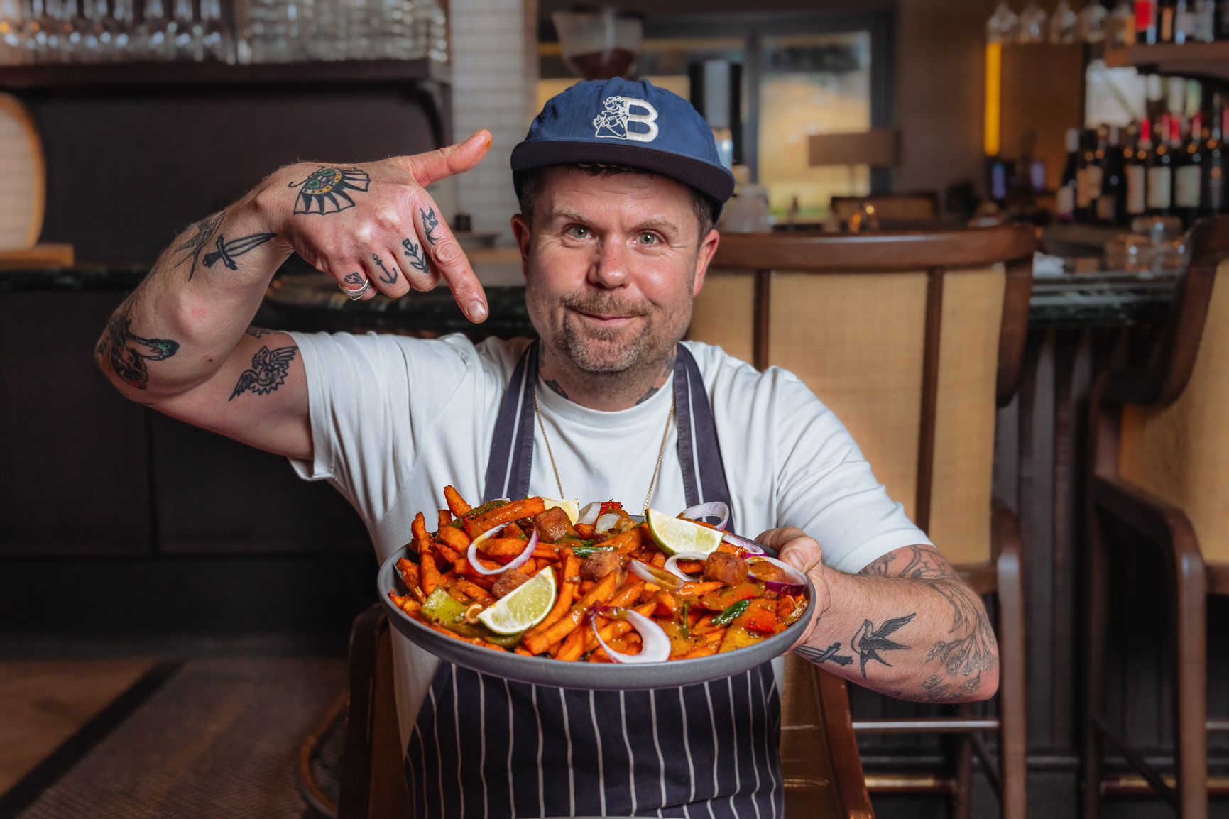 Robin Gill and Strong Roots pop-up with unlimited spice bags for St ...