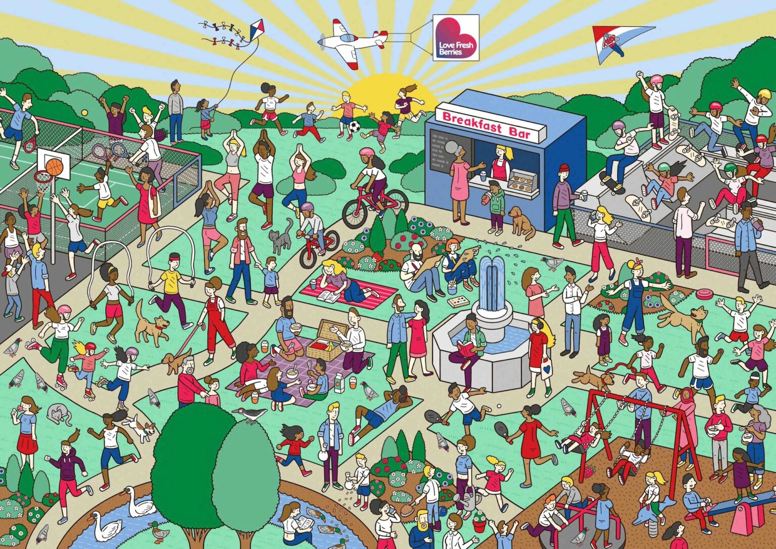 ‘Dopamine at dawn’ challenge invites people to spot all four berries to ...