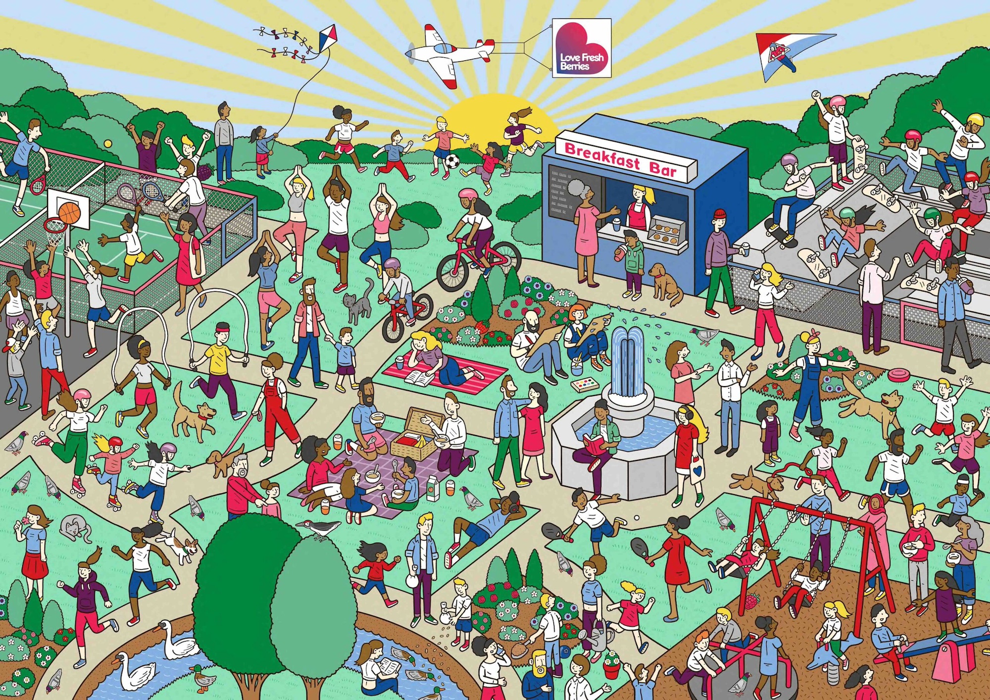 ‘Dopamine at dawn’ challenge invites people to spot all four berries to ...