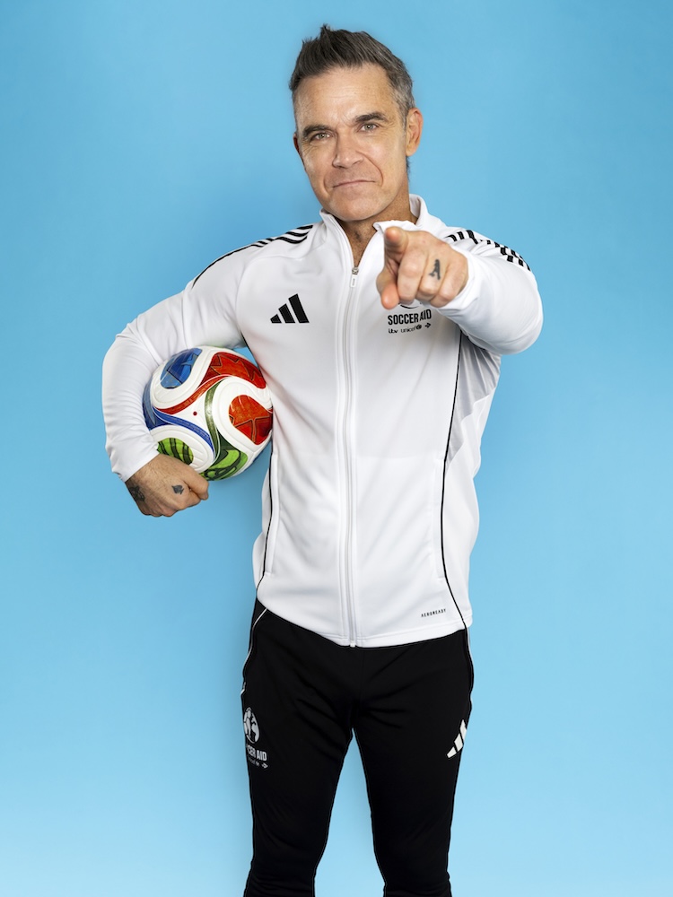 Robbie Williams, Usain Bolt and Wayne Rooney among stars at Soccer Aid ...