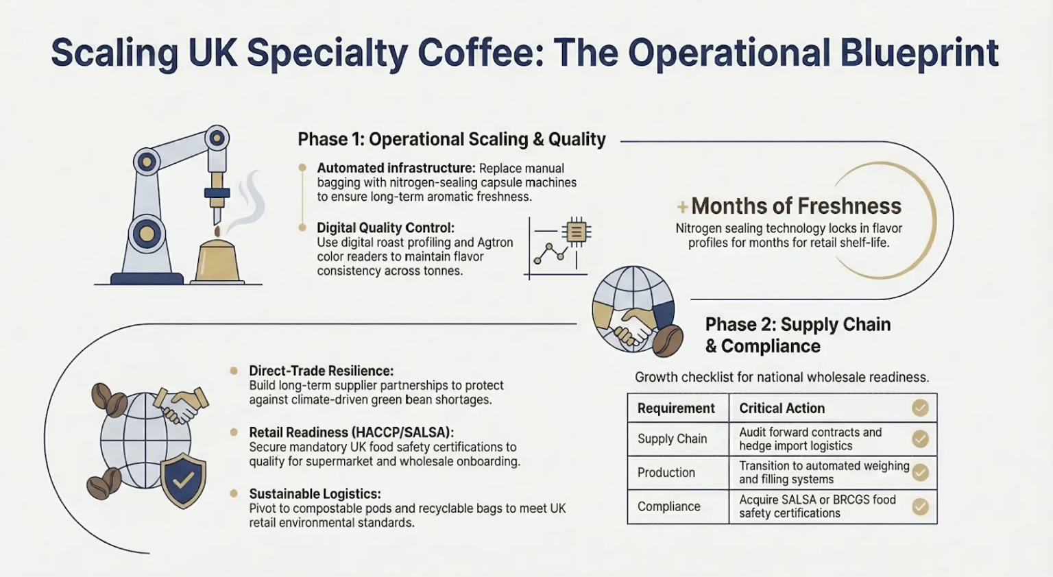 Scaling a specialty coffee brand in the UK: The operational blueprint ...