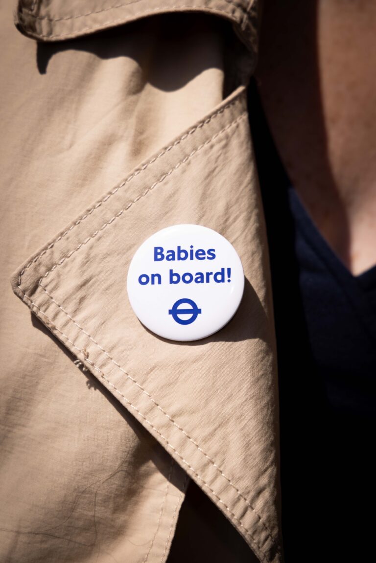 TfL marks 20 years of 'Baby on Board' badges with new 'Babies on Board ...