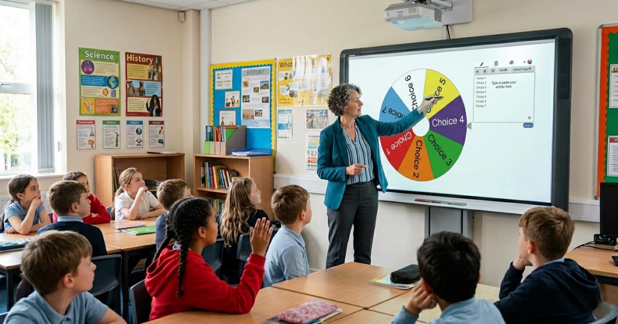 Boost classroom engagement: How teachers can use wheel spinner apps ...