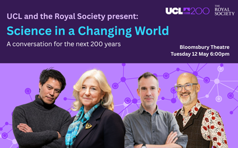 UCL and Royal Society host ‘Science in a Changing World’ event in ...