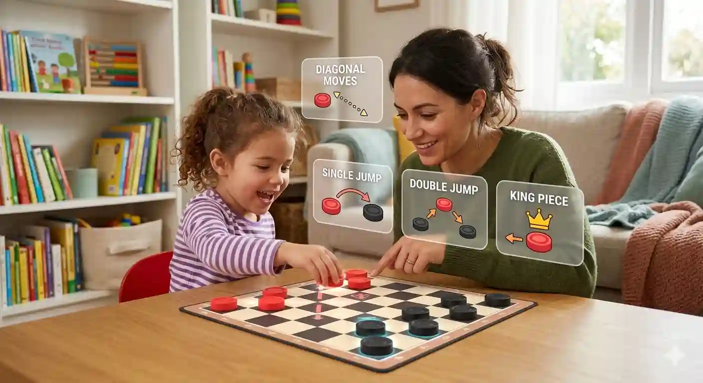 Checkers for Kids: Best Age to Start Learning