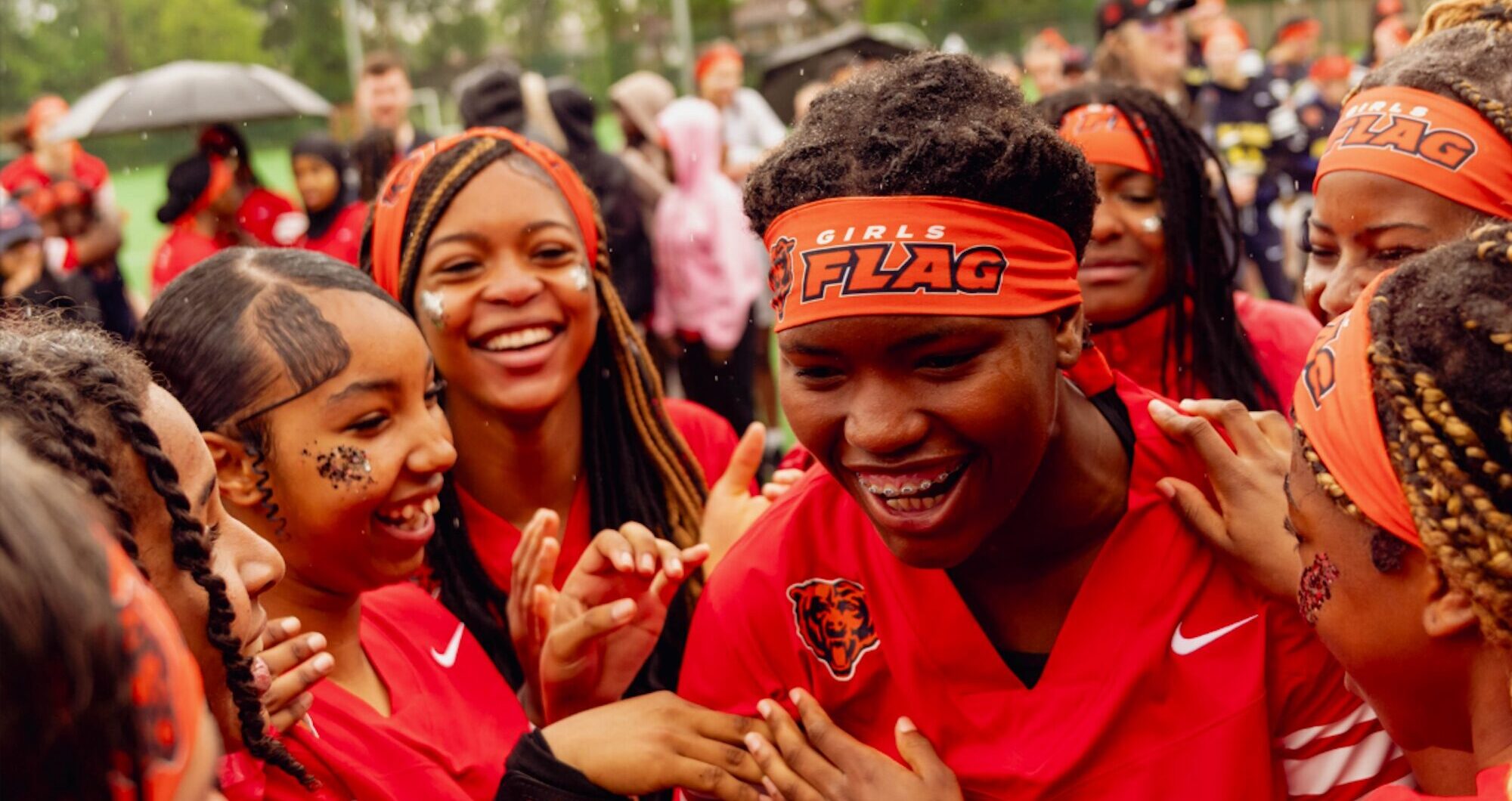 Chicago Bears renew commitment to growing girls’ flag football ...