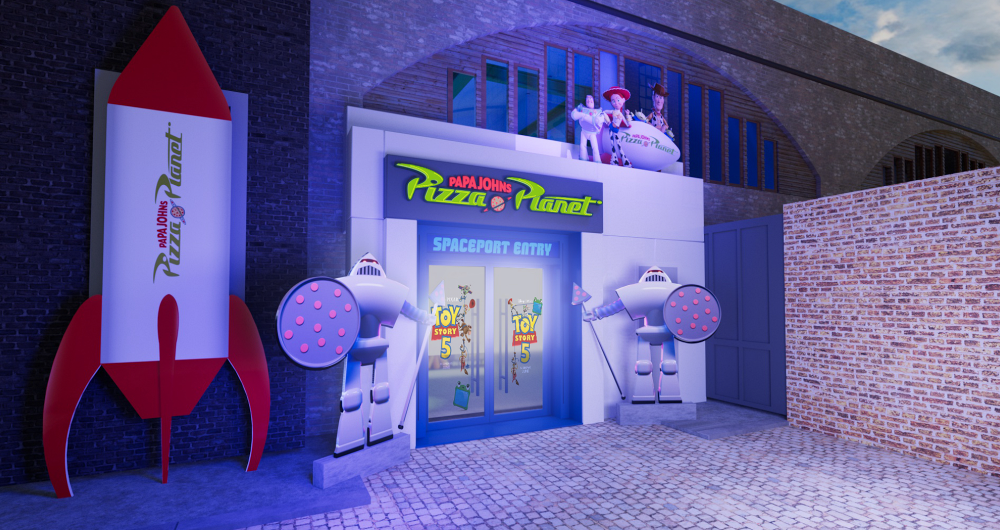 Papa Johns launches ‘Papa Johns Pizza Planet’ in Shoreditch to ...